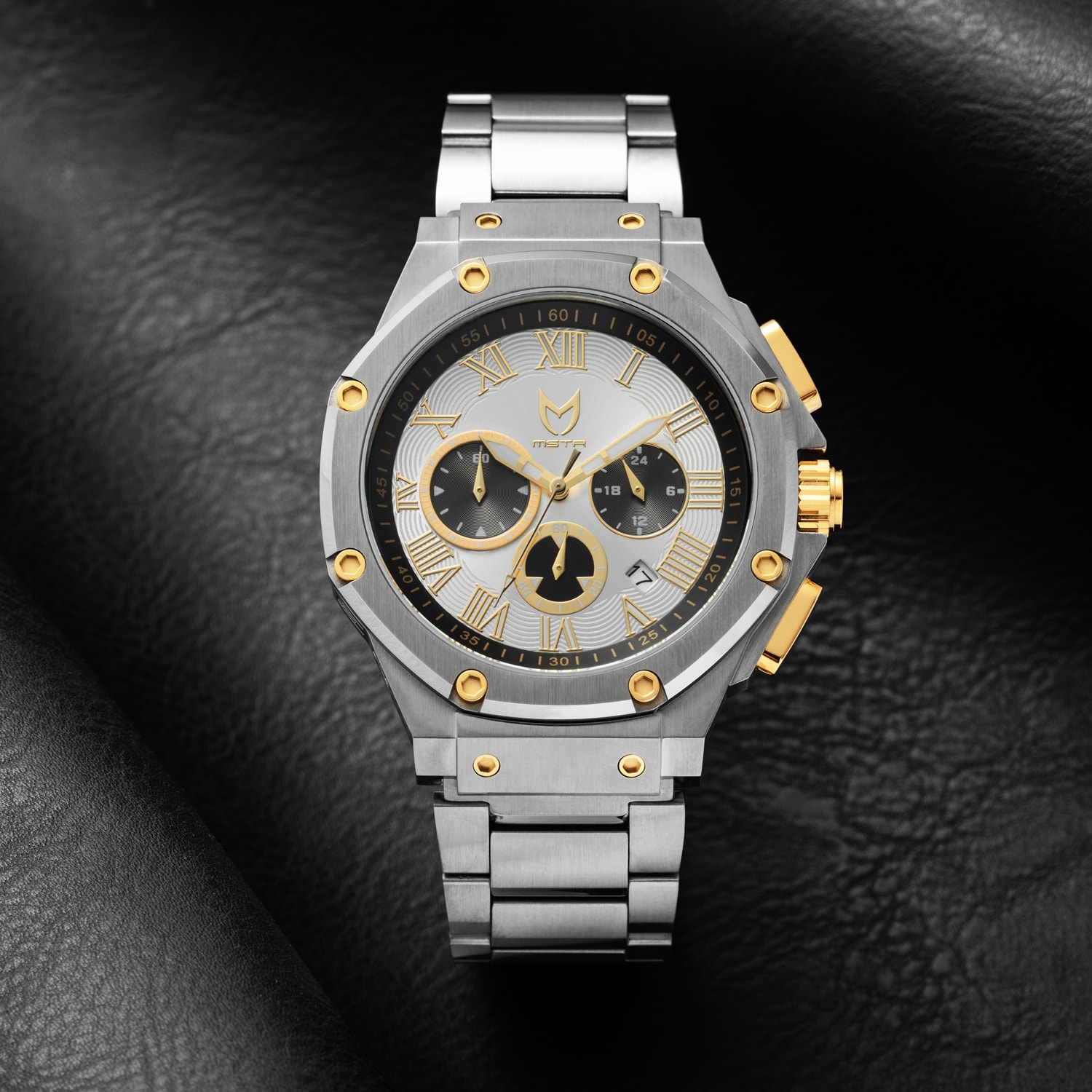 MSTR Ambassador Zilver & Goud - Heren Horloge - Limited Edition